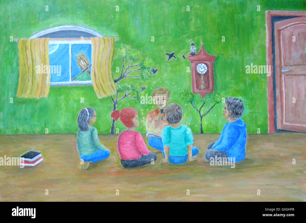 Story teller hi-res stock photography and images - Alamy