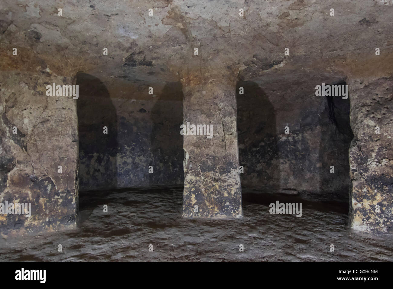 Hypogeum. Alto de Segovia. Colombian archaeological park, which also ...