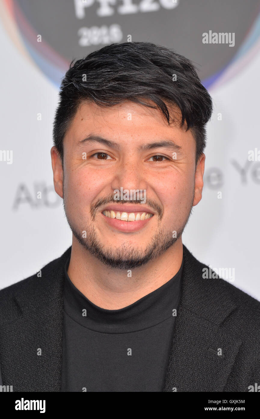 Jamie Woon arriving at the Mercury Prize 2016, held at the Eventim ...