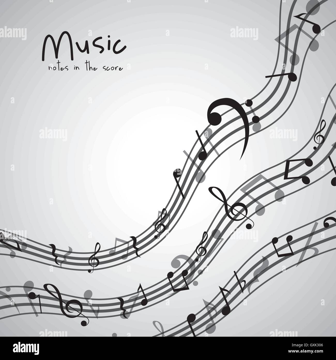 Isolated music note design Stock Vector Image & Art - Alamy