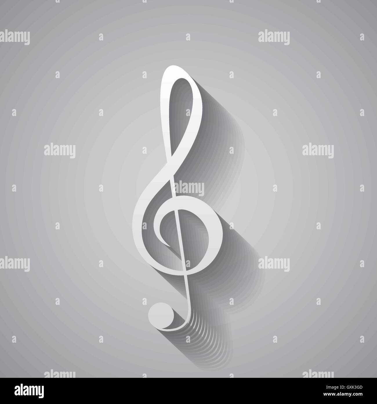 Isolated music note design Stock Vector Image & Art - Alamy