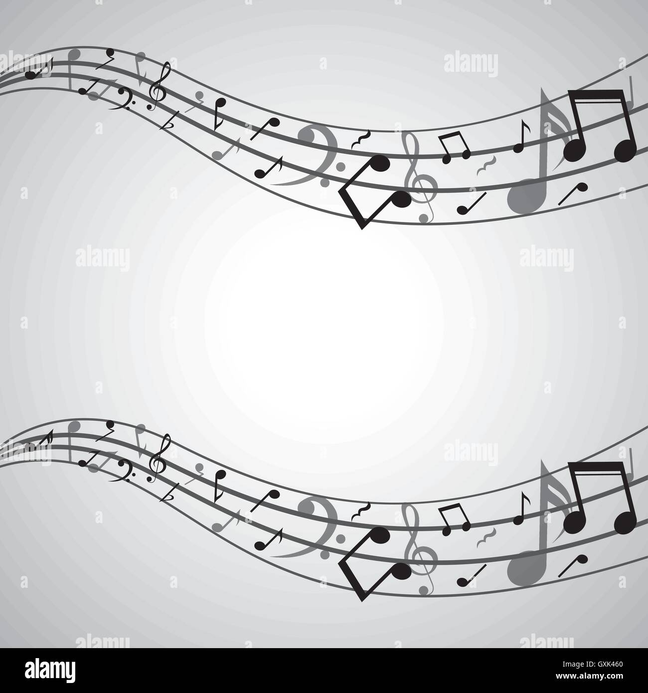 Isolated music note design Stock Vector Image & Art - Alamy