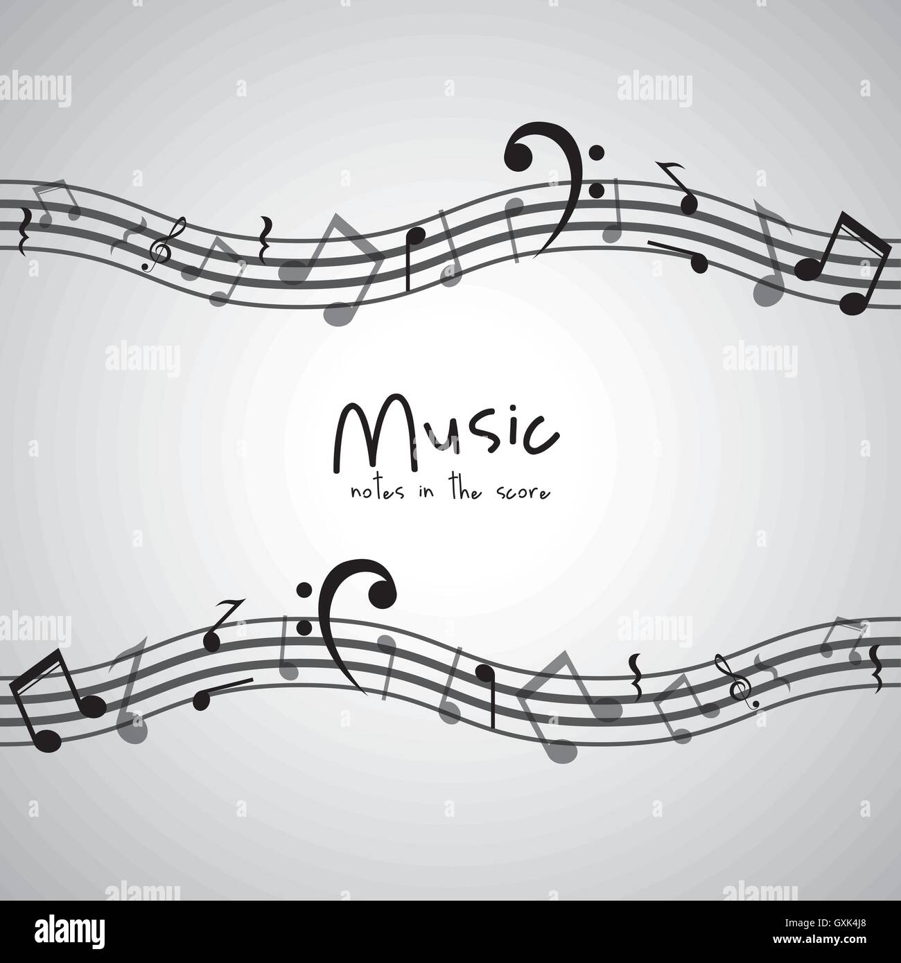 Isolated music note design Stock Vector Image & Art - Alamy