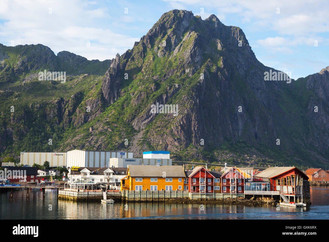 Svolvaer harbour hi-res stock photography and images - Alamy