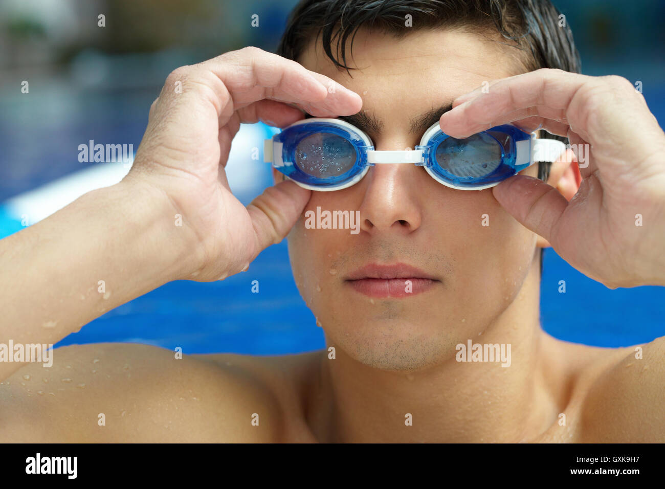 Swimmer determined hi-res stock photography and images - Alamy