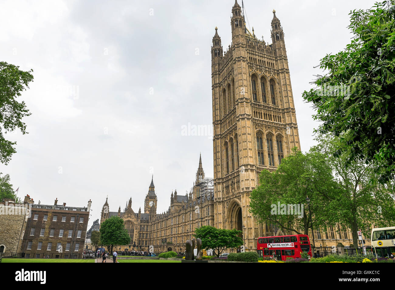 View on the Houses of Parliament Stock Photo - Alamy