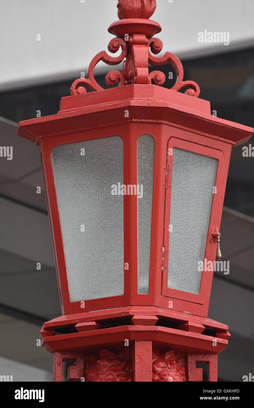 Red Metal Lamp High Resolution Stock Photography and Images - Alamy