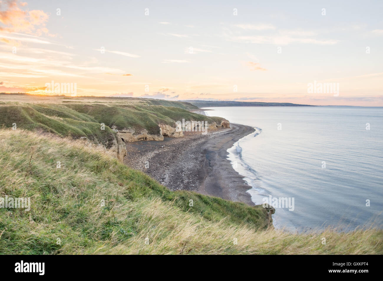 Blackhall rocks beach hi-res stock photography and images - Alamy