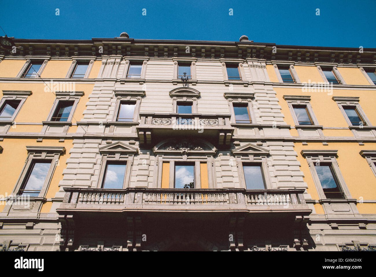 Old style building in Milan, Italy Stock Photo - Alamy