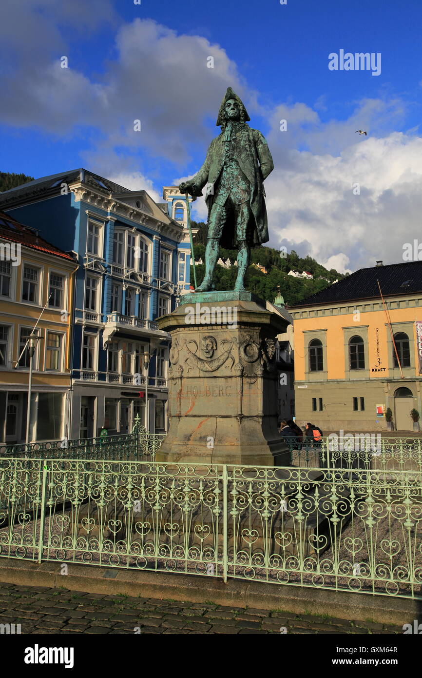 Statue bergen norway hi-res stock photography and images - Alamy