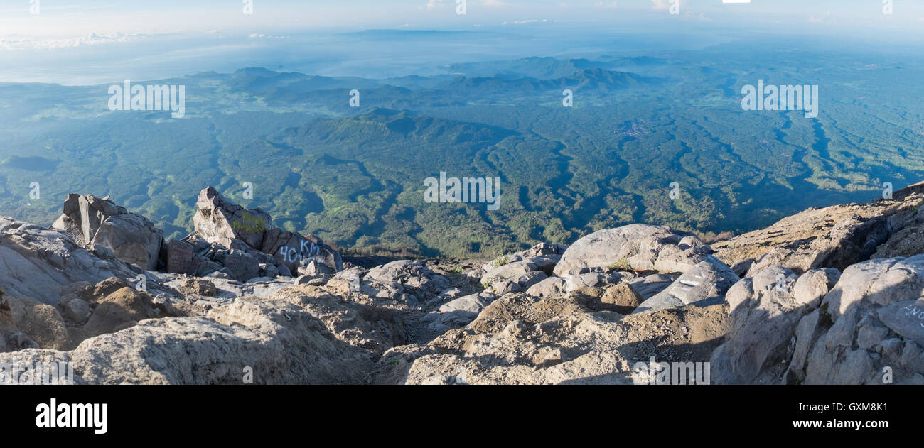 Panoramic view snow volcano hi-res stock photography and images - Alamy