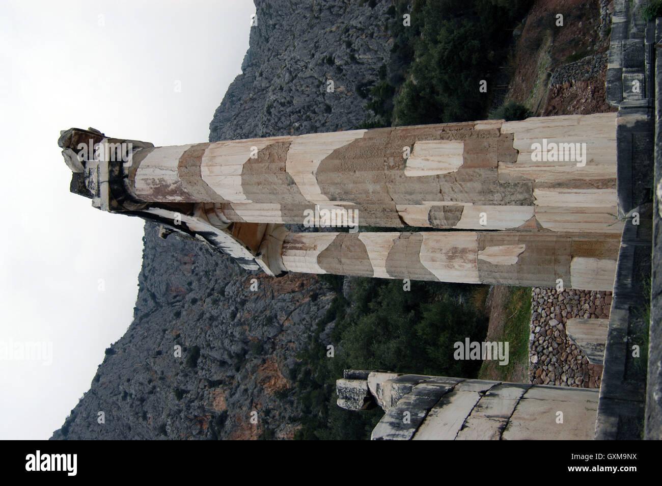 Delphi the Oracle, Delphi, Greece Stock Photo - Alamy
