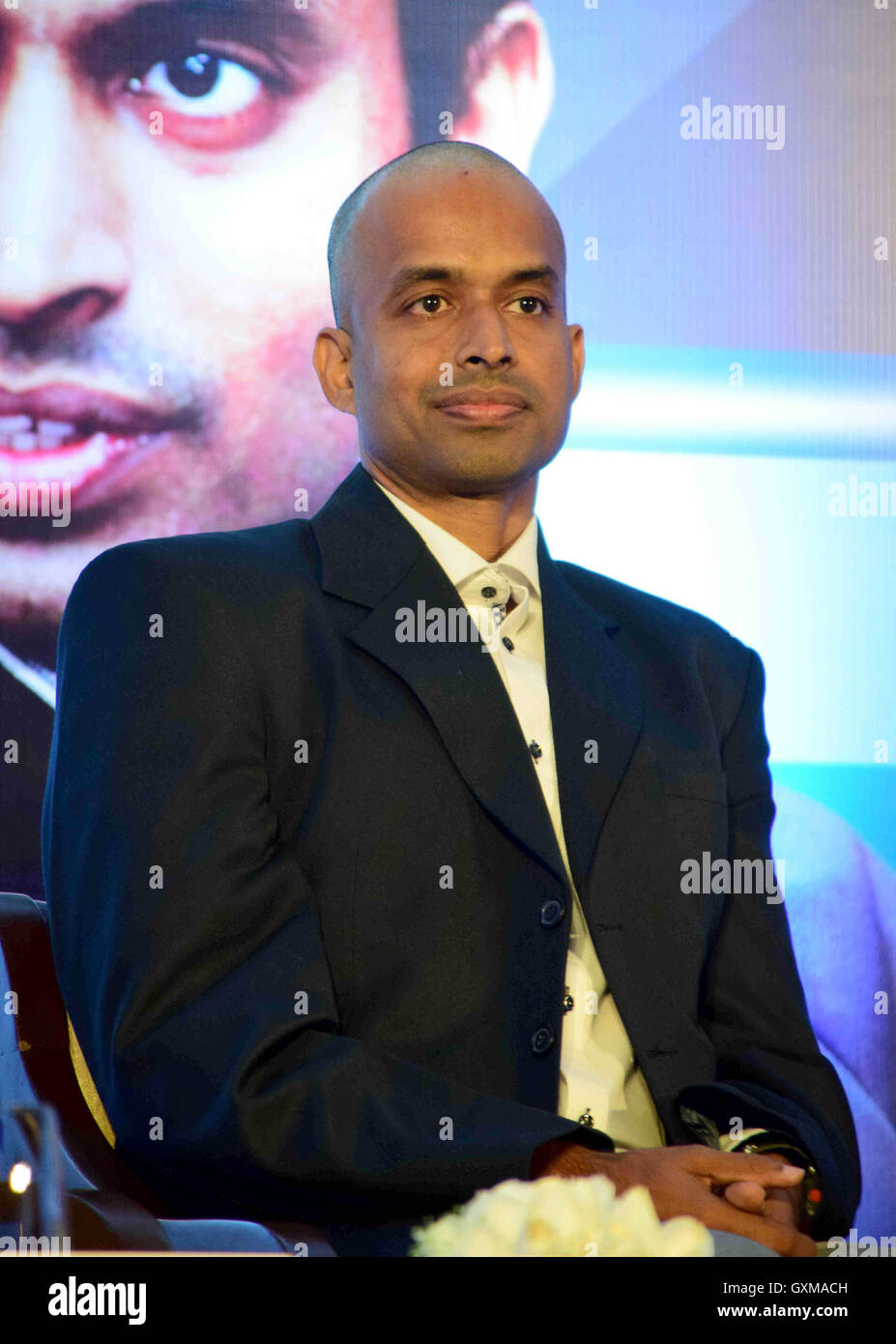 Indian badminton national coach P Gopichand during his felicitation, in ...