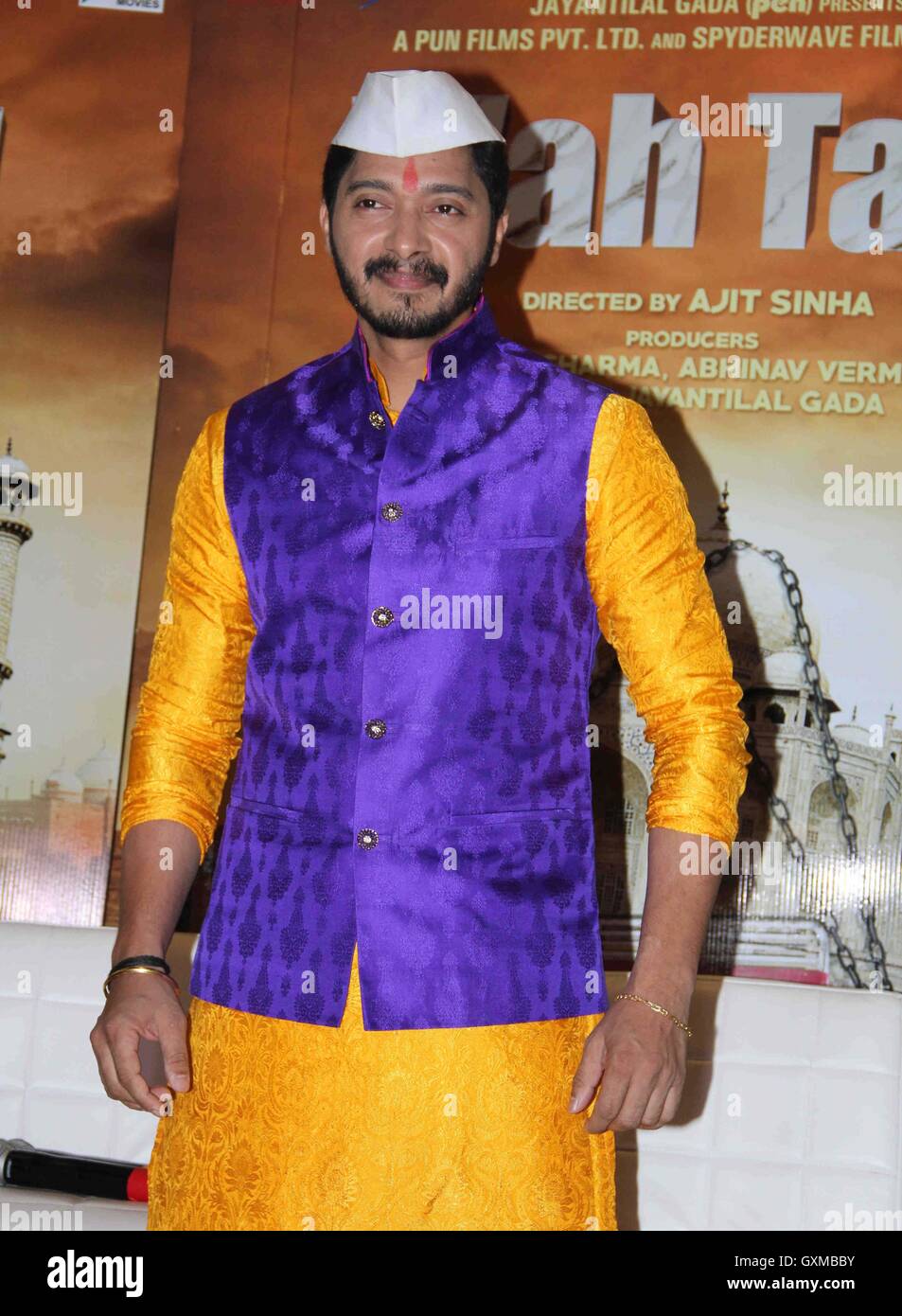 Bollywood actor Shreyas Talpade during the trailer launch of film Wah ...