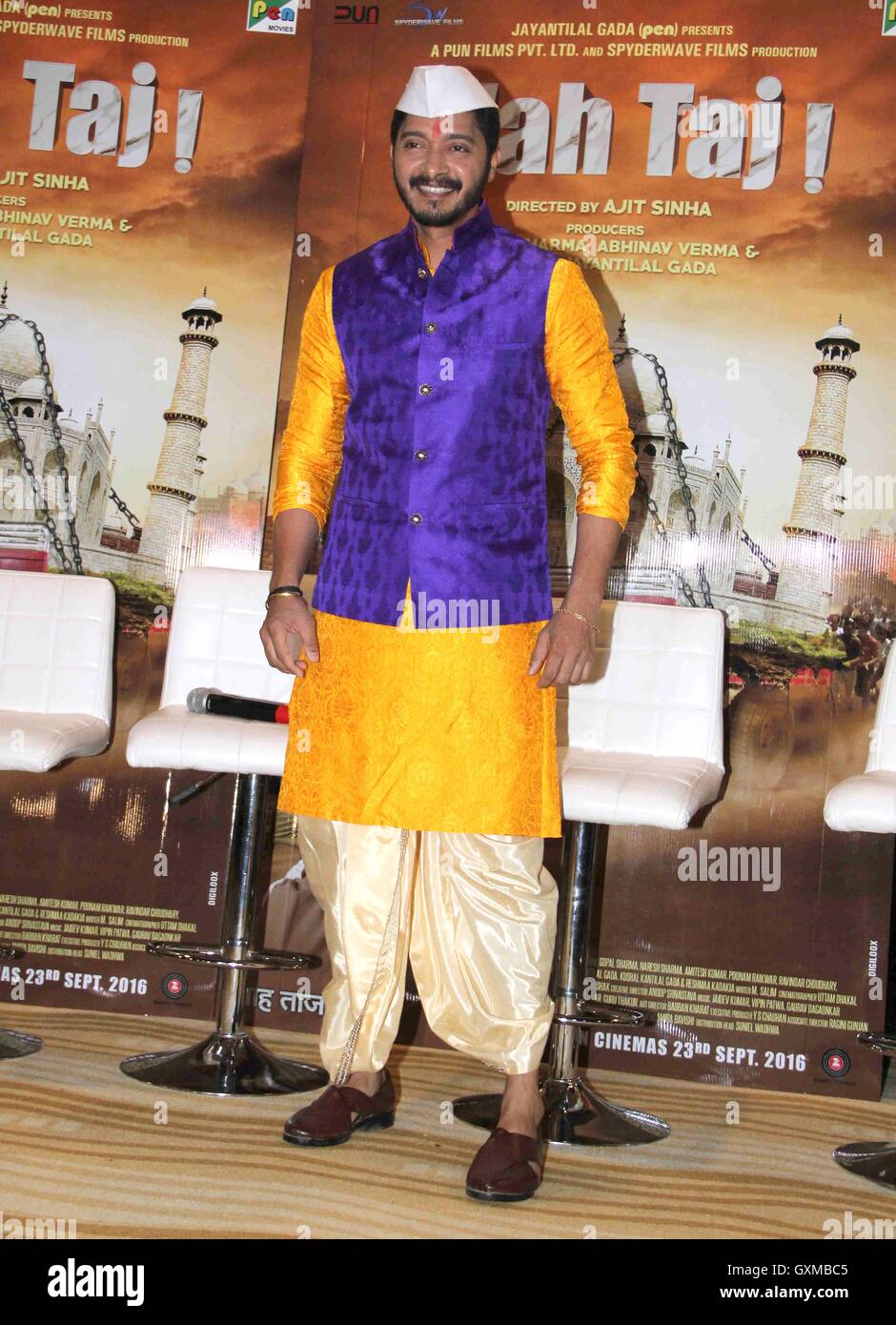 Bollywood actor Shreyas Talpade during the trailer launch of film Wah ...