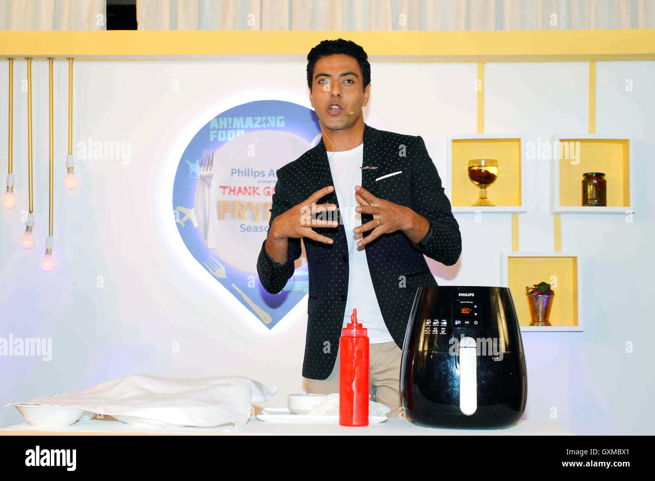Chef Ranveer Brar during the press conference to announce the launch of ...