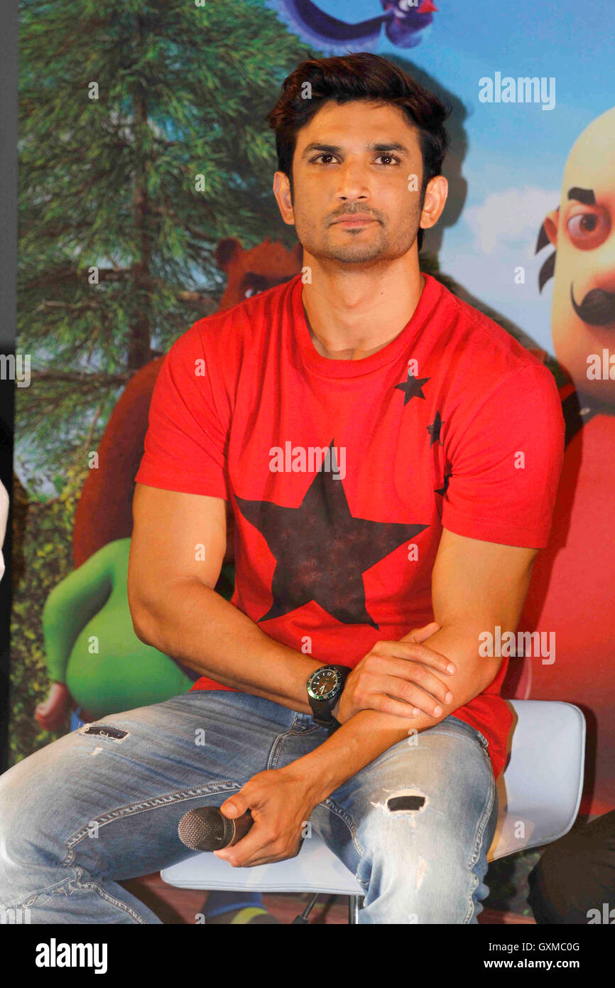 Sushant Singh Rajput ; Indian Bollywood actor at launch of first 3D ...
