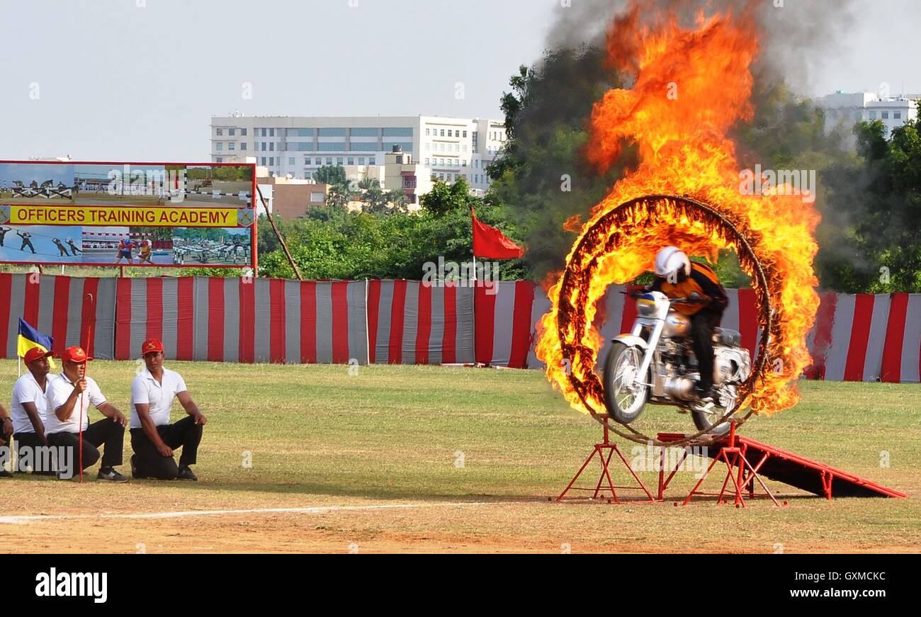 Officers Training Academy (OTA) cadets display their skills during the ...