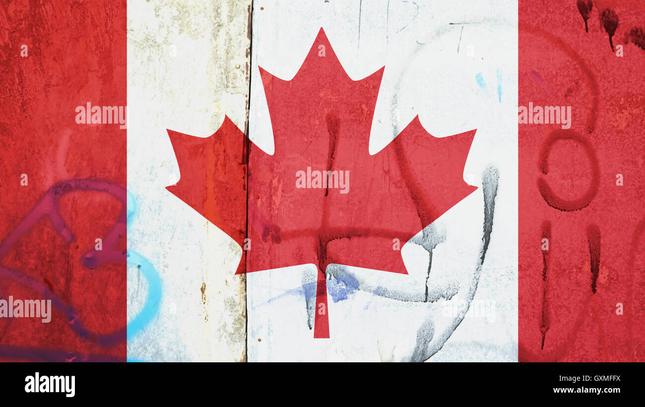 Flag of Canada, background, texture Stock Photo - Alamy