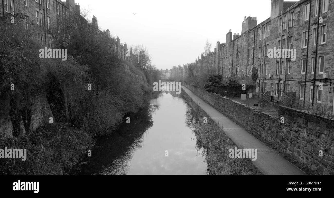 Towpath scenes Black and White Stock Photos & Images - Alamy