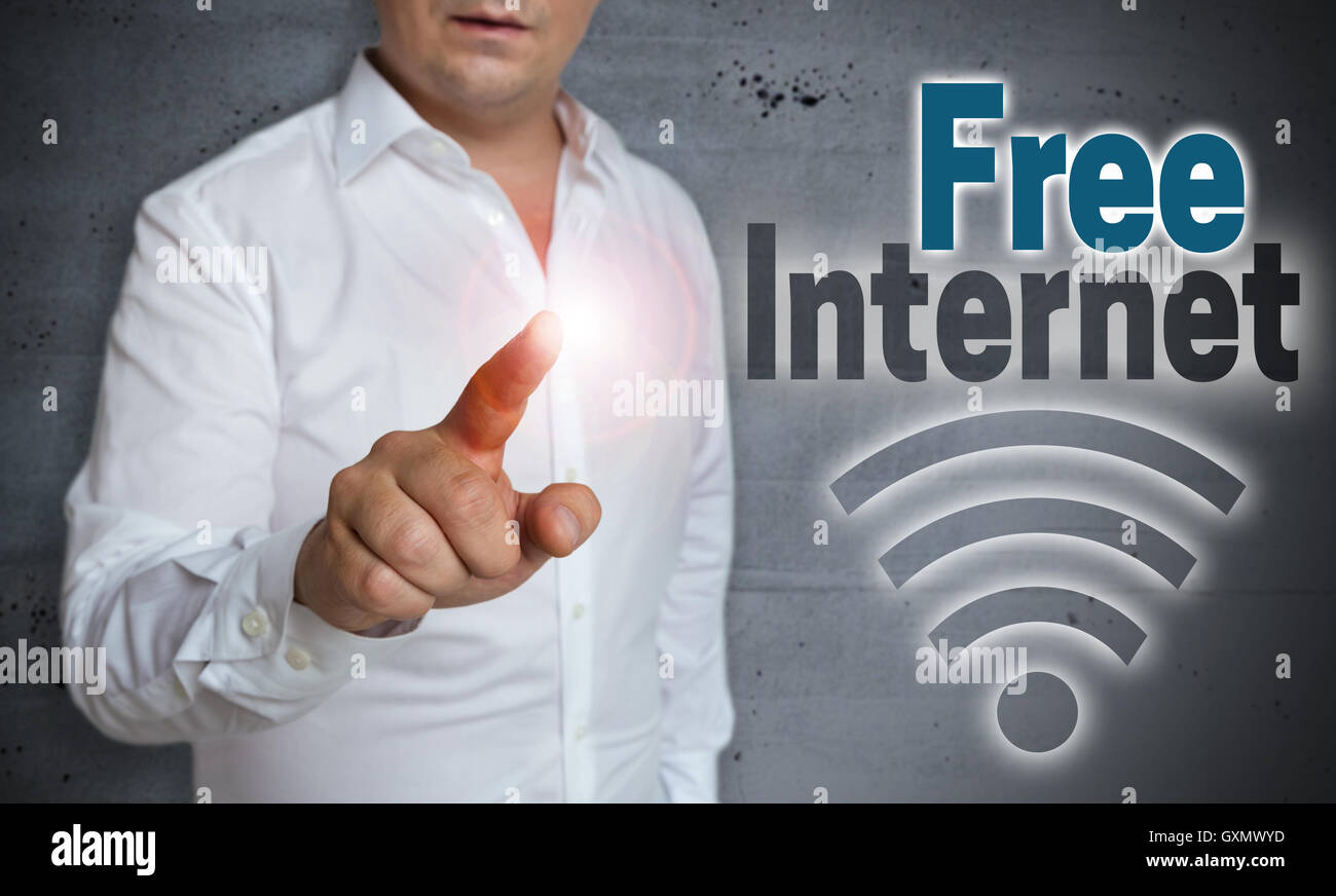 Free internet access hi-res stock photography and images - Alamy