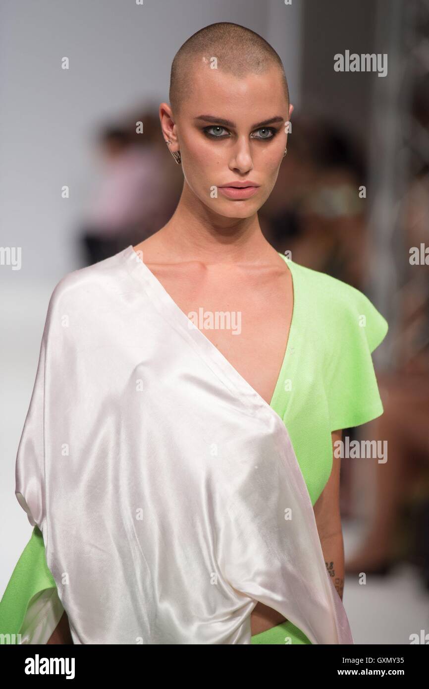 Models on catwalk during swedish hi-res stock photography and images ...