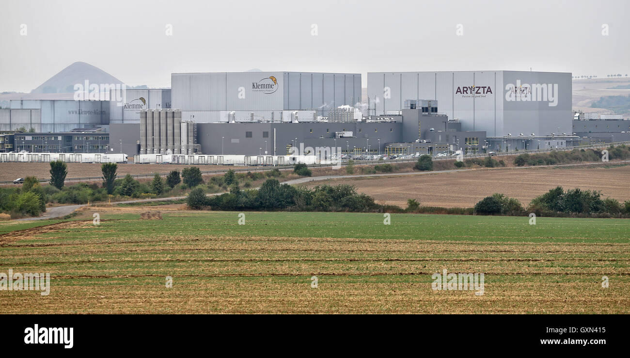 Lutherstadt Eisleben, Germany. 16th Sep, 2016. The production site of ...