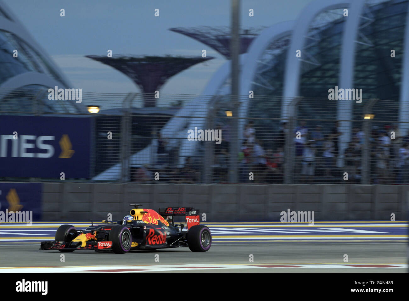 Singapore. 16th Sep, 2016. Red Bull driver Daniel Ricciardo of ...