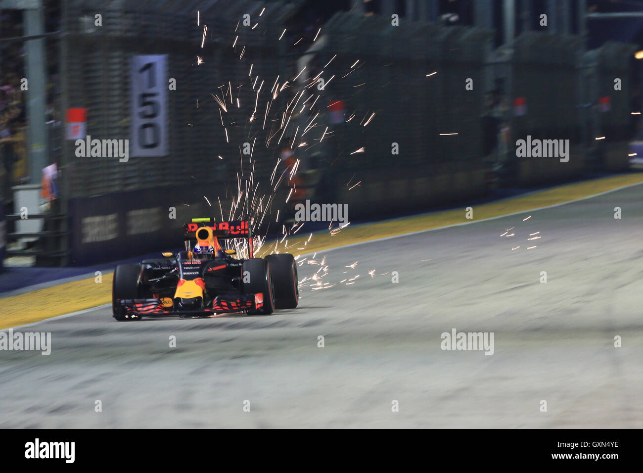 F1 circuit at night hi-res stock photography and images - Alamy