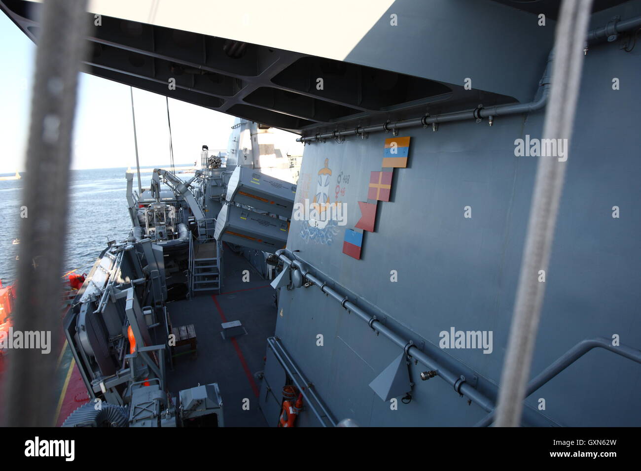 Gdynia, poland 16th, Sept. 2016 3 NATO SNMG-1 frigates - Spanish ESPS ...