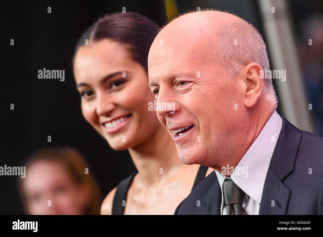 New York, NY, USA. 15th Sep, 2016. Emma Willis, Bruce Willis at ...