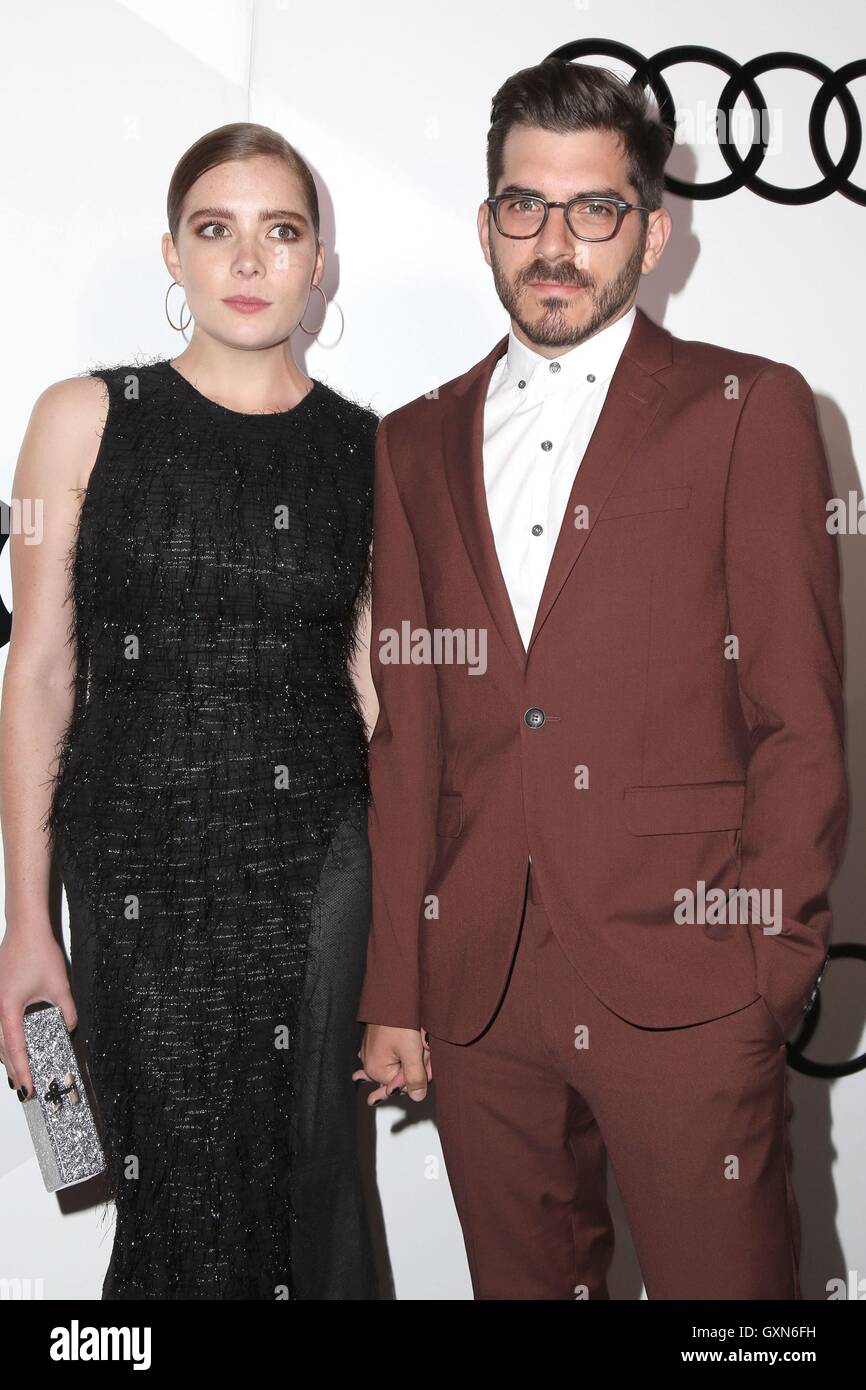 Los Angeles, CA, USA. 15th Sep, 2016. Elise Eberle, Brian Roedel at ...