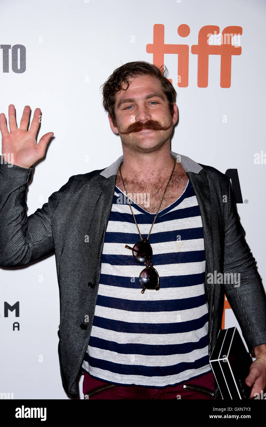 Toronto, Ontario, Canada. 16th Sep, 2016. Actor WALKER BABINGTON ...