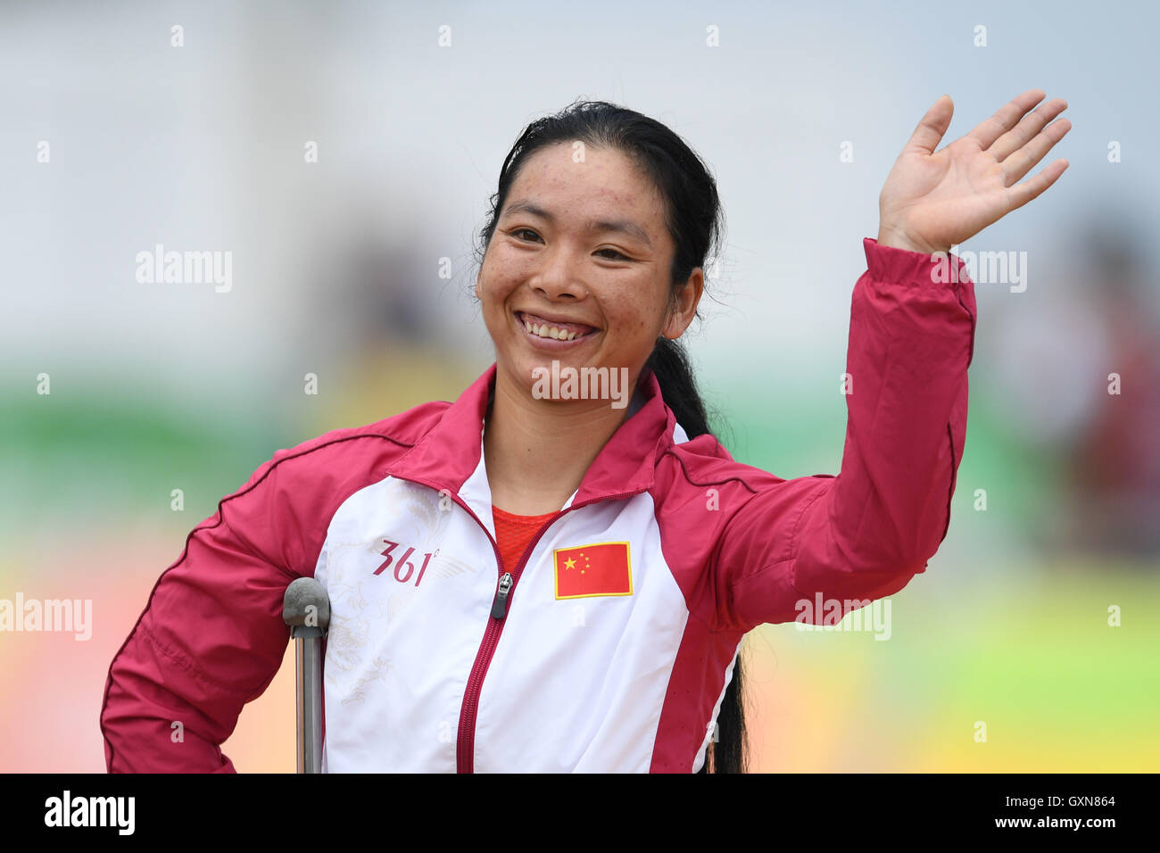 Rio de Janeiro, Brazil. 16th Sep, 2016. Sini Zeng (CHN) Cycling - Road ...