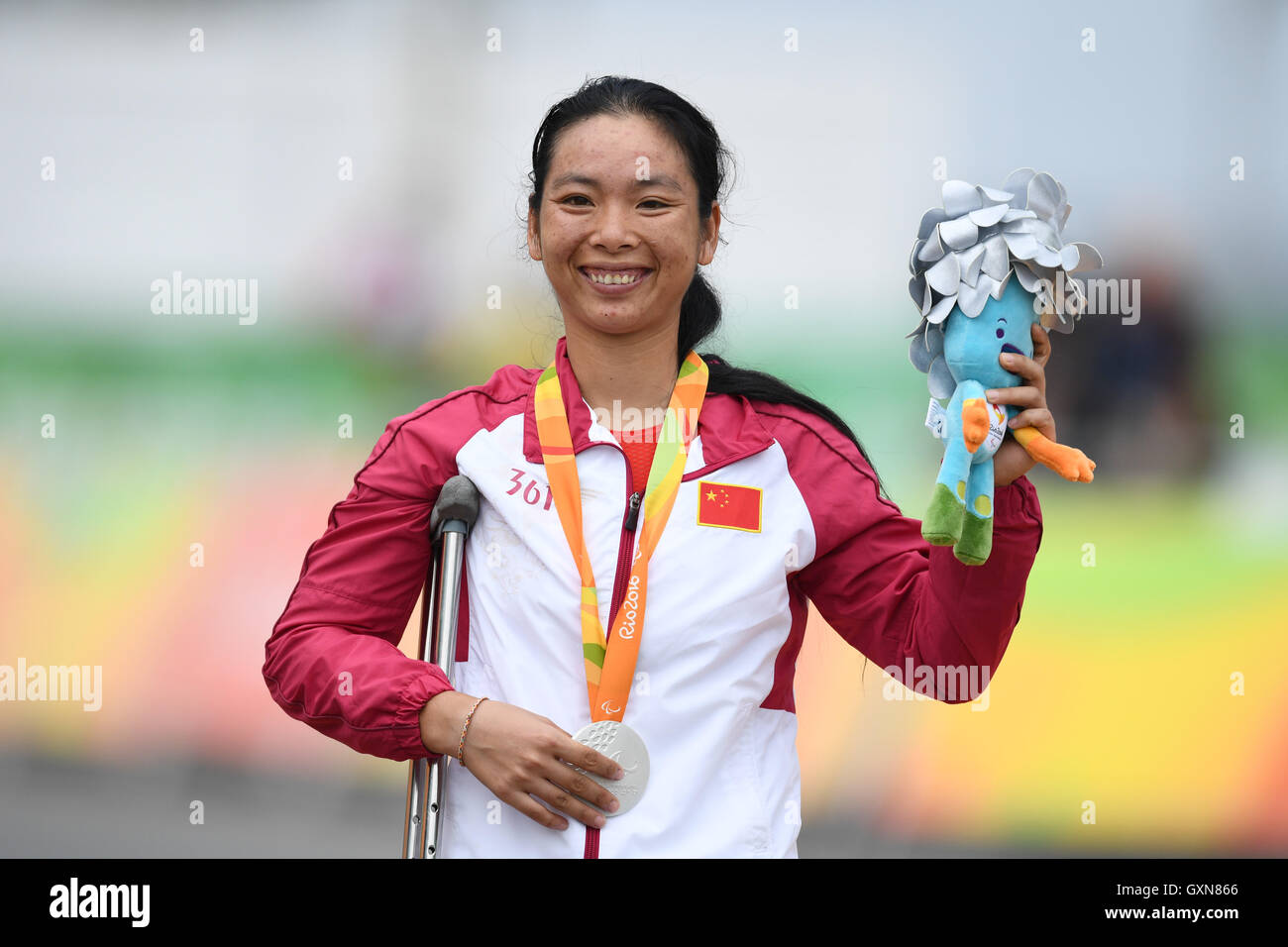 Rio de Janeiro, Brazil. 16th Sep, 2016. Sini Zeng (CHN) Cycling - Road ...