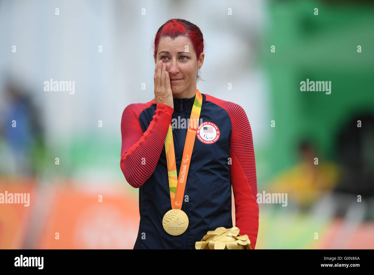 Rio de Janeiro, Brazil. 16th Sep, 2016. Jamie Whitmore (USA) Cycling ...