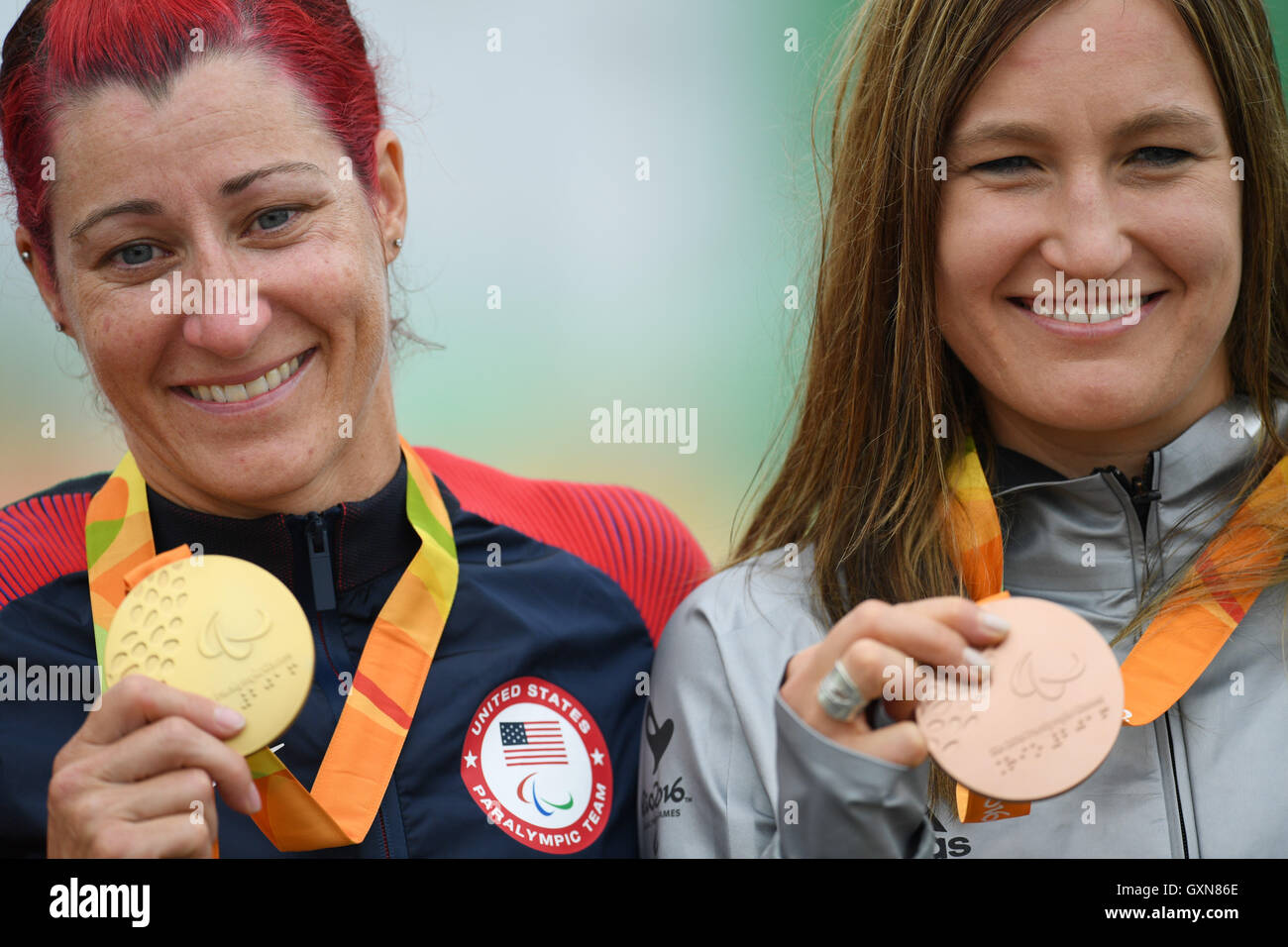 Rio de Janeiro, Brazil. 16th Sep, 2016. (L-R) Jamie Whitmore (USA ...