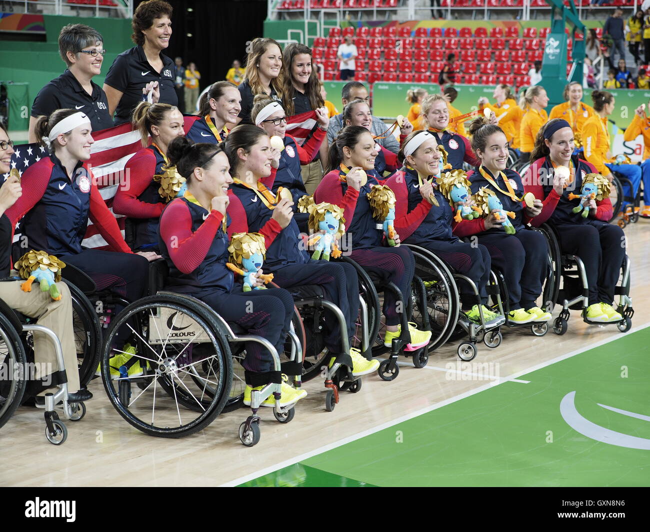 Rio paralympics gold medal hi-res stock photography and images - Alamy