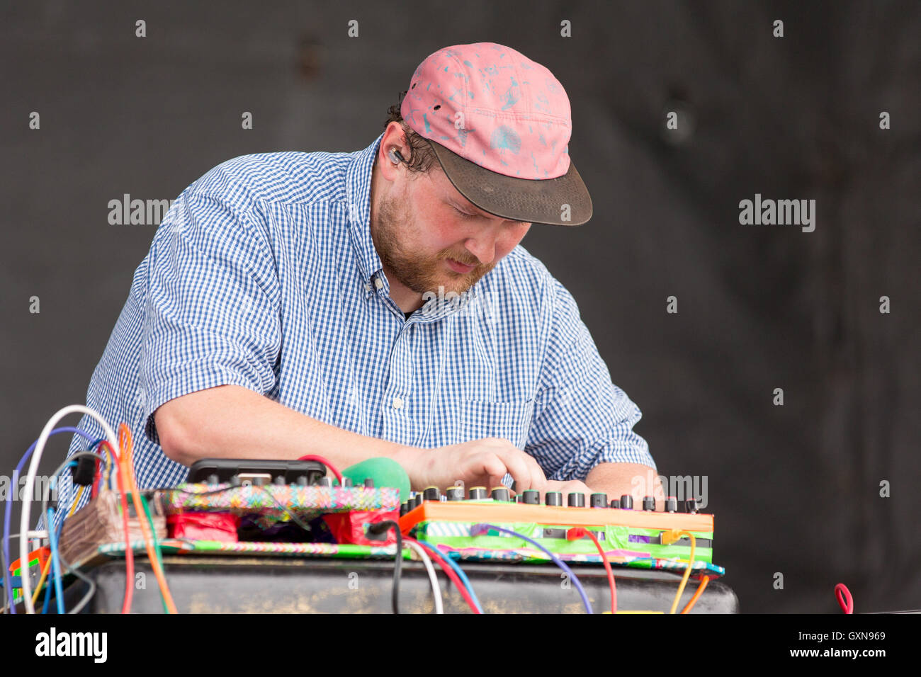 Chicago, Illinois, USA. 16th Sep, 2016. Musician DAN DEACON performs ...