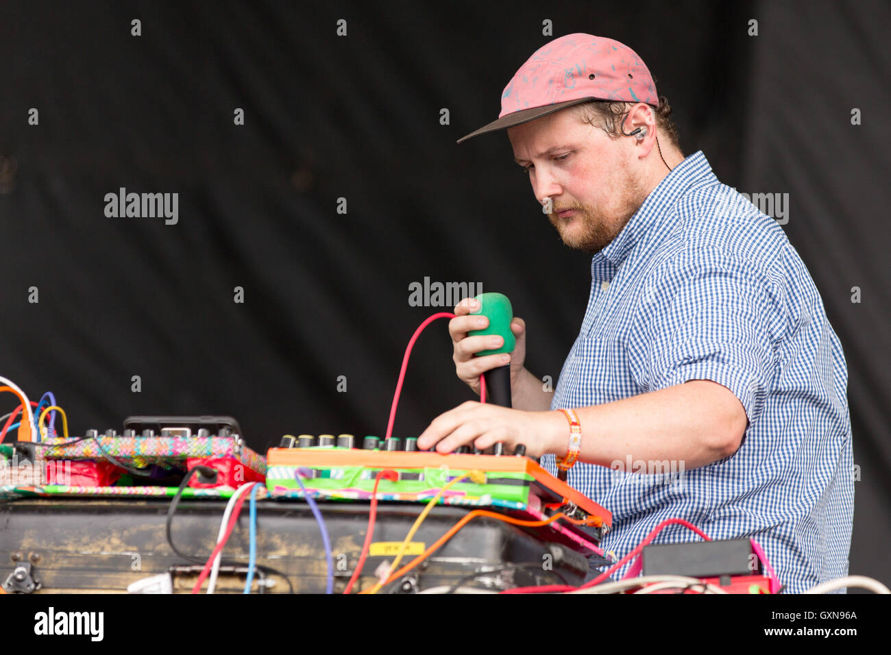 Chicago, Illinois, USA. 16th Sep, 2016. Musician DAN DEACON performs ...