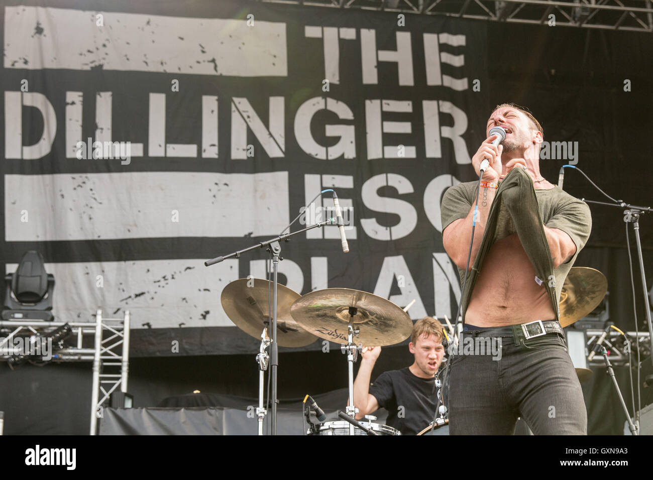 Chicago, Illinois, USA. 16th Sep, 2016. GREG PUCIATO of Dillinger ...