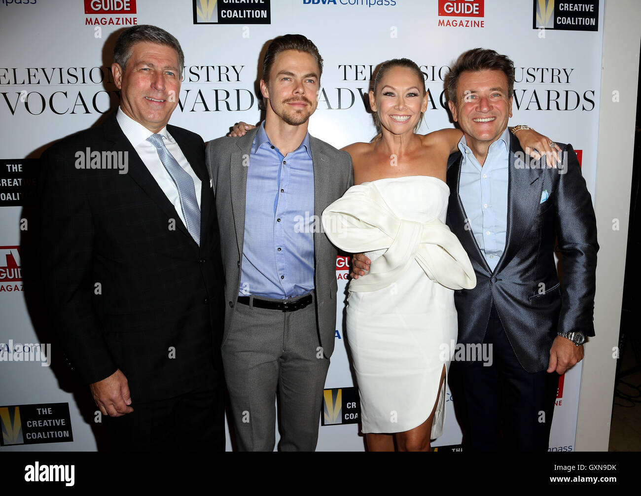 Los Angeles, Ca, USA. 16th Sep, 2016. (L-R) Bruce Hough, Derek Hough ...