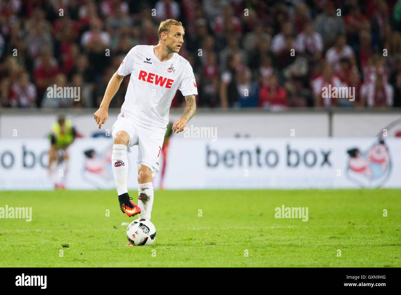 Cologne, Germany. 16th Sep, 2016. Cologne's Marcel Risse in action ...