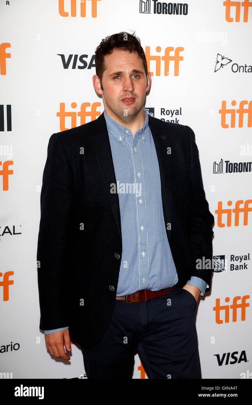 Toronto, Canada. 16th Sep, 2016. Director Gerard Barrett attends the ...
