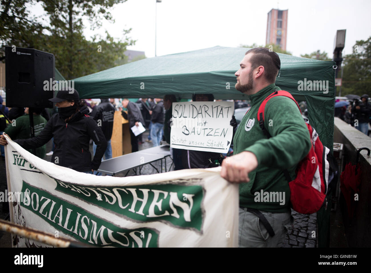 Munich, Germany. 17th September, 2016. Neonazi organisations such as ...