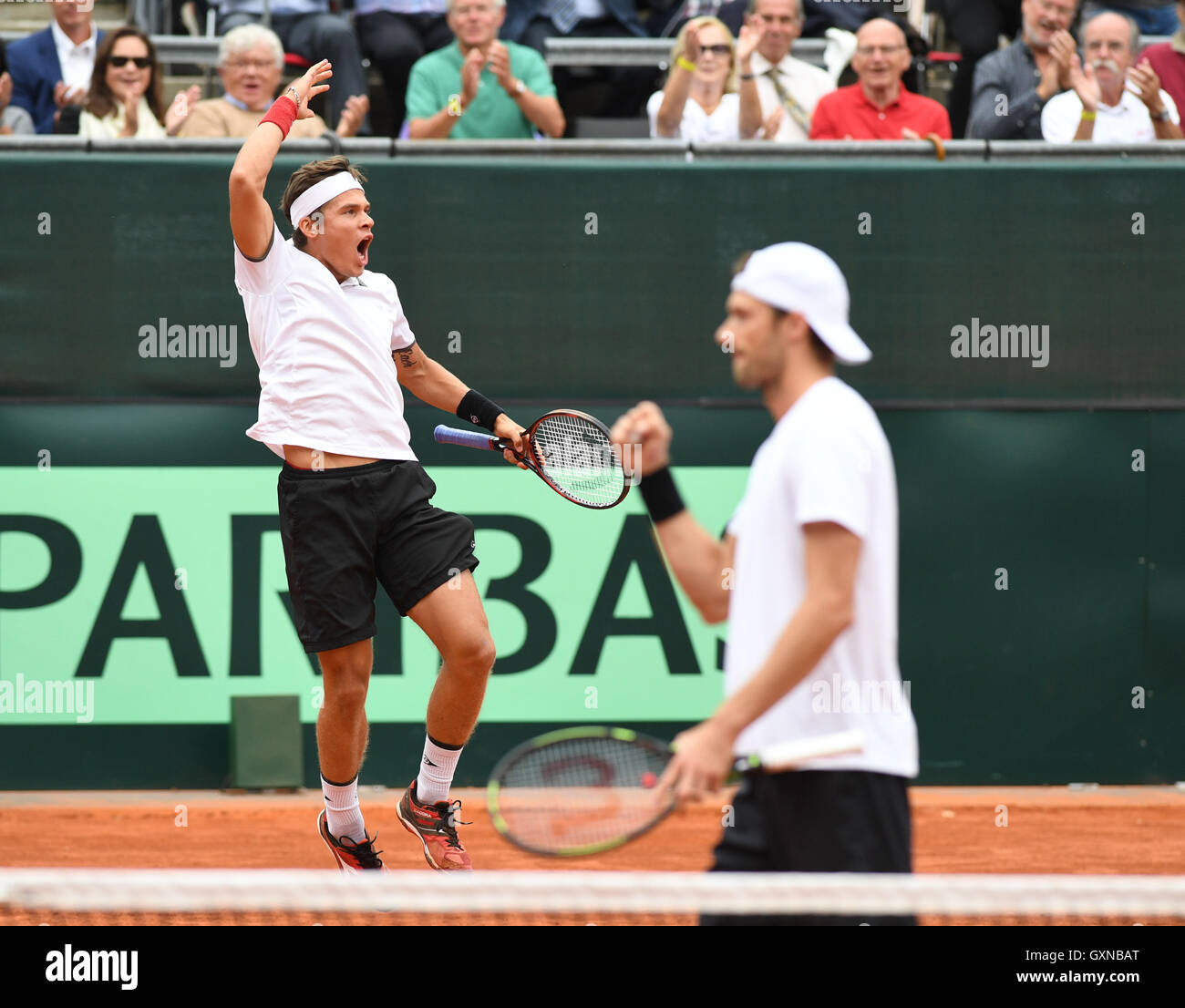 Berlin, Germany. 17th Sep, 2016. Daniel Brands (L) and Daniel Masur of ...