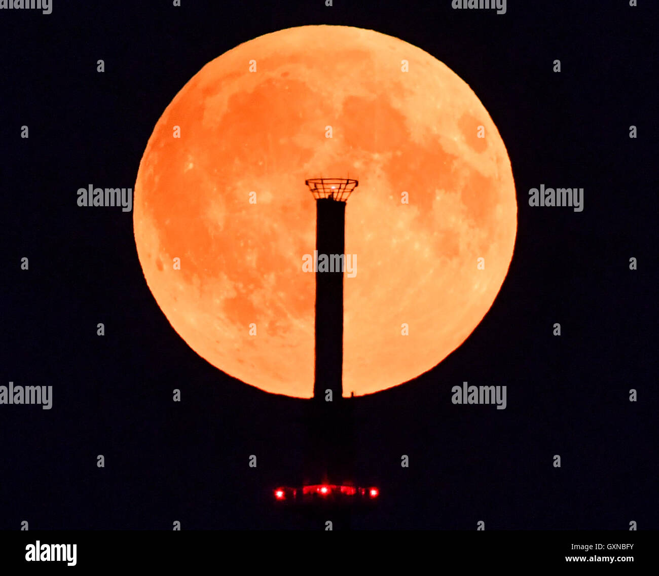 Penumbral lunar eclipse hi-res stock photography and images - Alamy