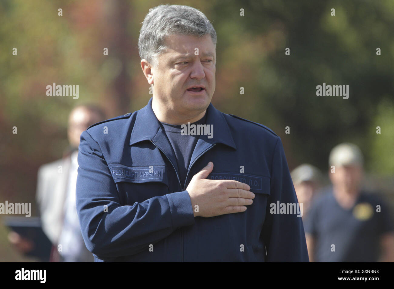 Kozin Village, Ukraine. 17th Sep, 2016. Celebrations on the occasion of ...
