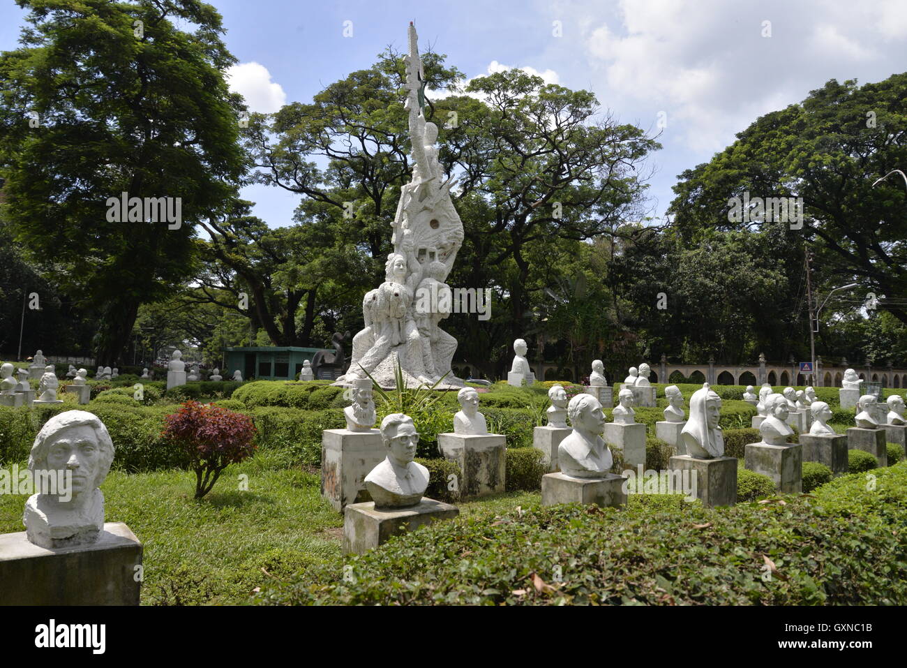 Dhaka, Bangladesh. 17th September, 2016. The sculptures Terrace ...