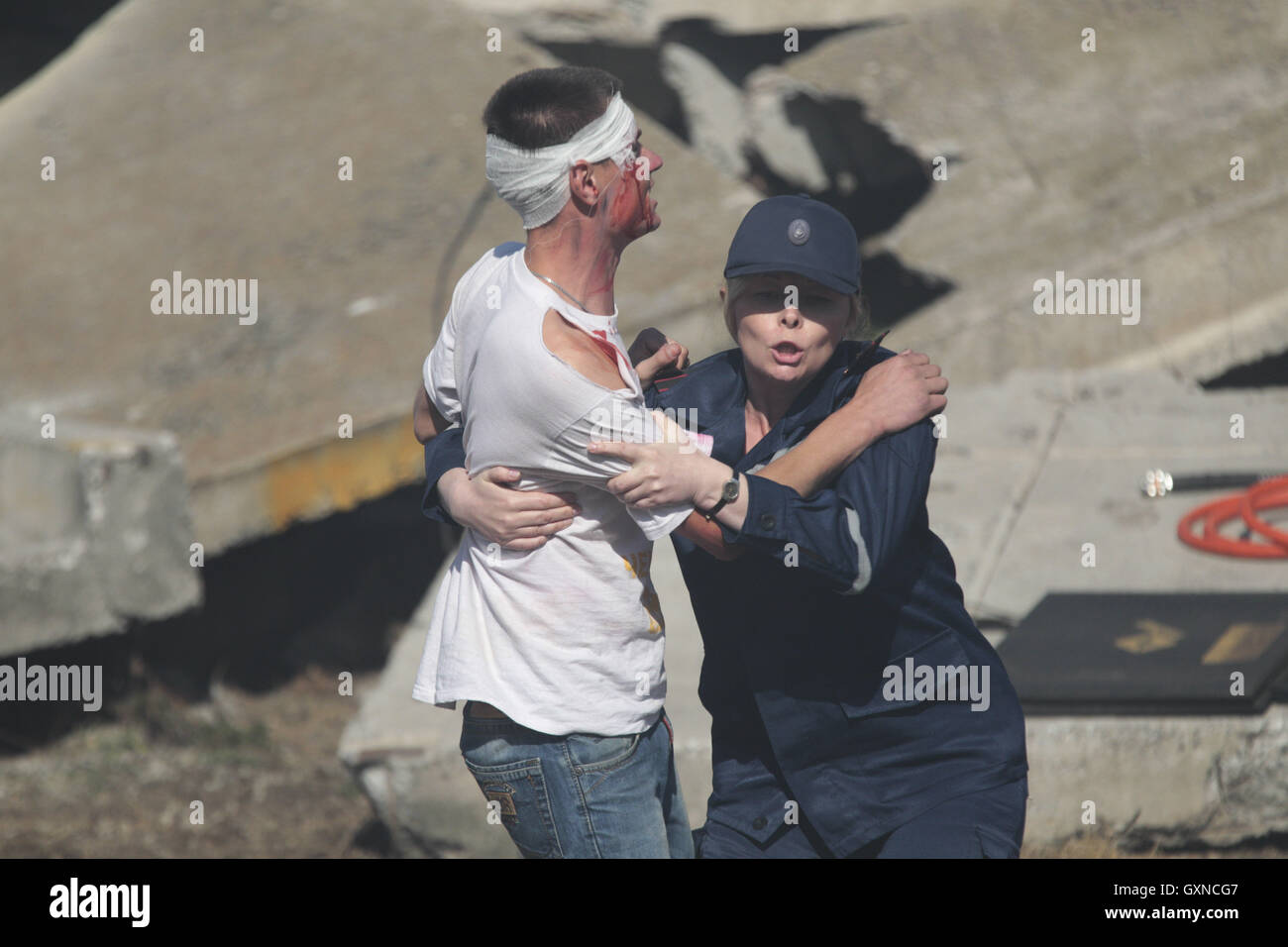 Kozin Village, Ukraine. 17th Sep, 2016. Celebrations on the occasion of ...